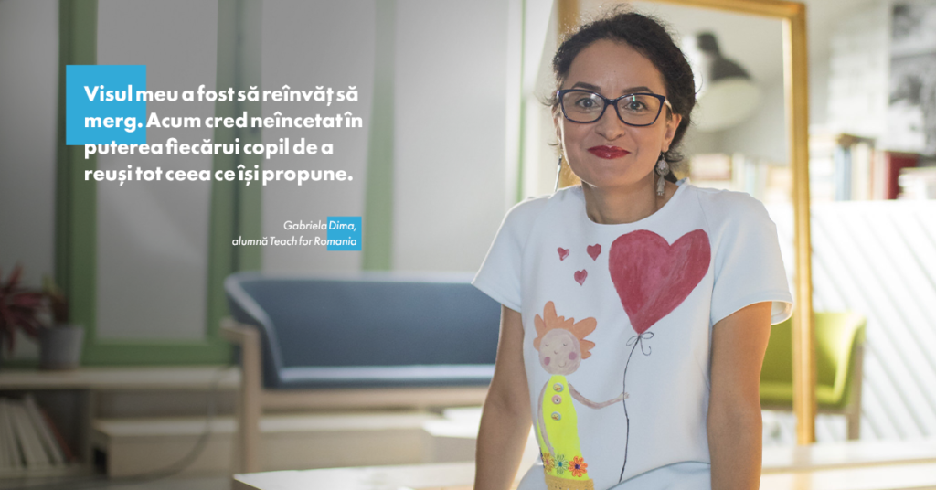 Victoria câștigată prin încredere – Gabriela Dima – Teach for Romania